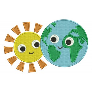 Earth Day Machine Embroidery Designs