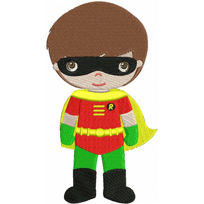 Instant Download Cute Robin's Little Brother (hands out) Superhero ...