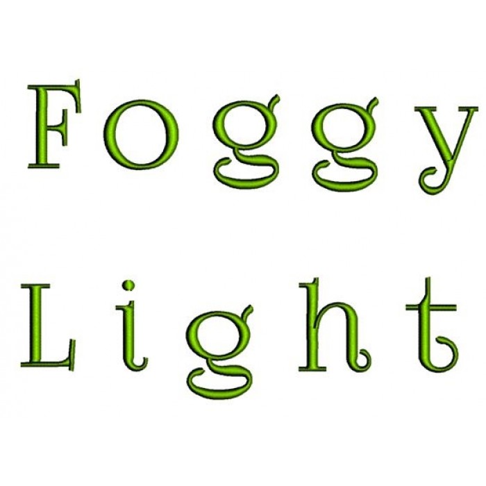 Foggy Light Font Machine Embroidery Script Upper and Lower Case 1 2 3 ...