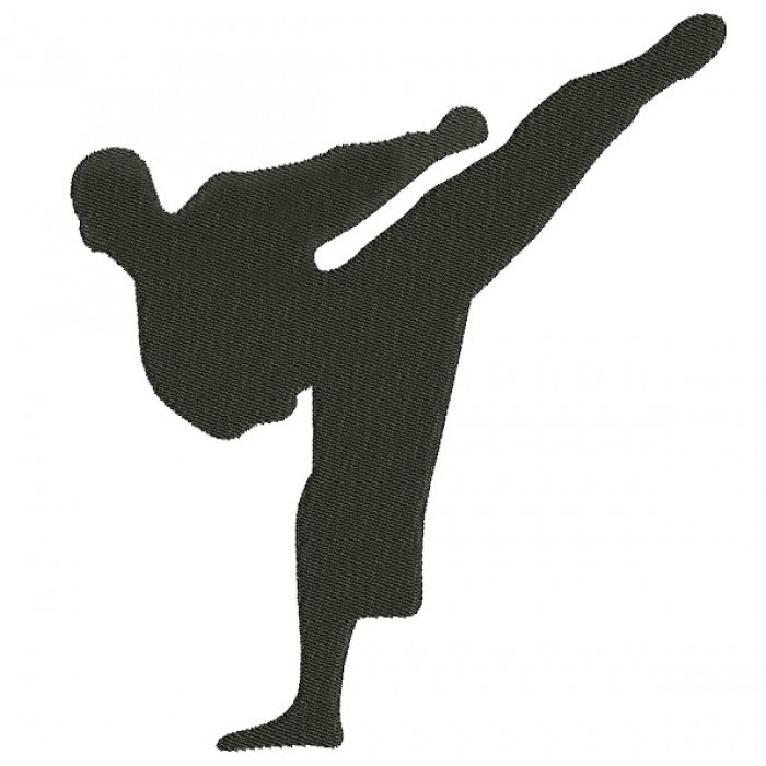 Karate Machine Embroidery Martial Arts Design Digitized Filled Pattern