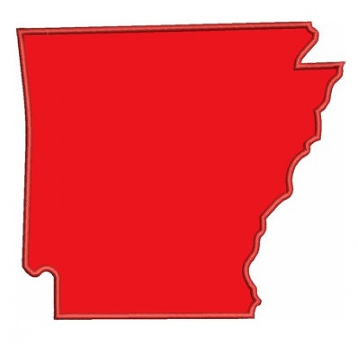 Arkansas State Applique - Instant Download Machine Embroidery